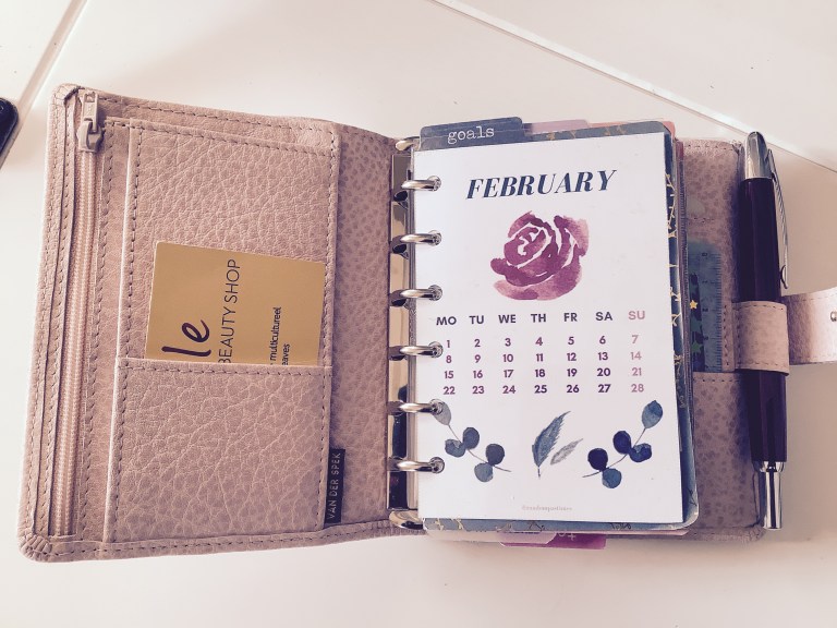 Update of my planner set-up (featuring my Van der Spek junior touch me ...